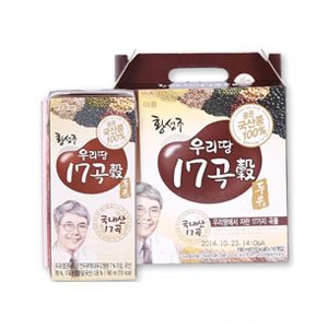 이롬 황성주 국산콩 두유 우리땅 17곡 190ml [96개] - 에누리 가격비교