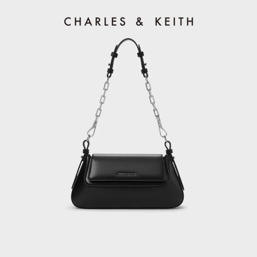찰스앤키스 23NEW CHARLESKEITH CK2-20782259 텍스처 숄더 겨드랑이 체인백 실버와 블랙 은색 - 에누리 가격비교