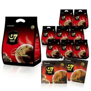 TrungNguyen G7 베트남 퓨어 블랙커피_GT 2g 200T 8개 레전드 원두 인스턴트 커피_GT - 에누리 가격비교