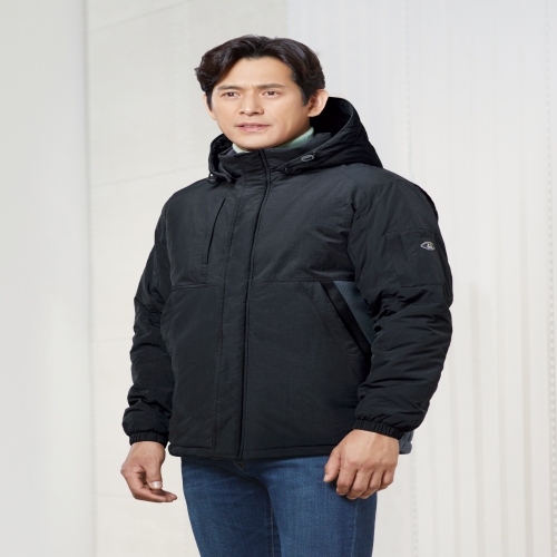 지벤 ZB-J2357 겨울 폴라플리스가 패치된 패딩점퍼 zb2357 L 100 - 에누리 가격비교