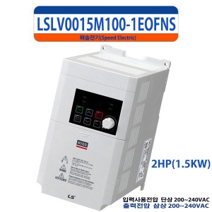 LS산전 LSLV0015M100-1EOFNS 단상인버터 1.5KW 단상 220V SV015IG5A-1 대체 - 에누리 가격비교