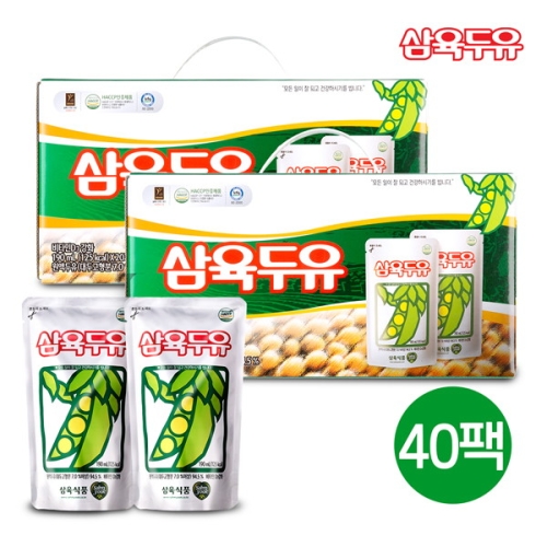 삼육식품 고소한 삼육두유A 파우치 190ml [40개] - 에누리 가격비교