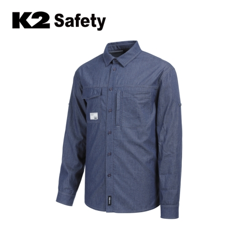 워크웨어 K2 SH-4401 청남방 데님 근무복 단체복 95 : 에누리 가격비교