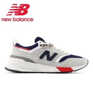뉴발란스 997R 그레이 네이비 레드 신발 스니커즈 운동화 U997REB - 에누리 가격비교