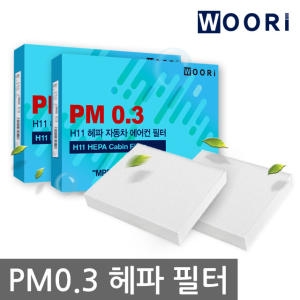 우리 PM 0.3 H11 헤파 캐빈필터 [2개] - 에누리 가격비교