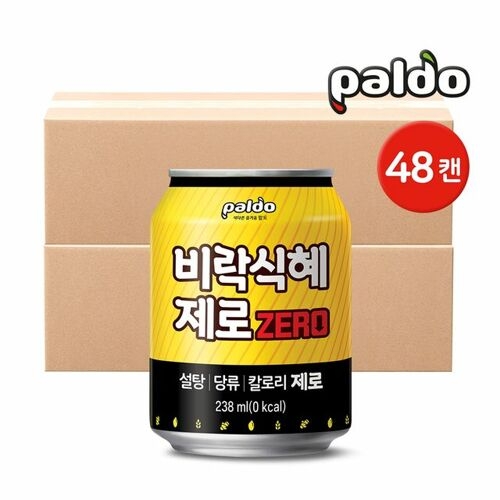 팔도 비락식혜 제로 238ml [48개] - 에누리 가격비교