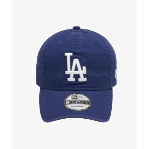 MLB 국내 판 뉴에라 모자 볼캡 베이직 워시드 LA 다저스 언스트럭쳐 로얄 블루 458154 - 에누리 가격비교