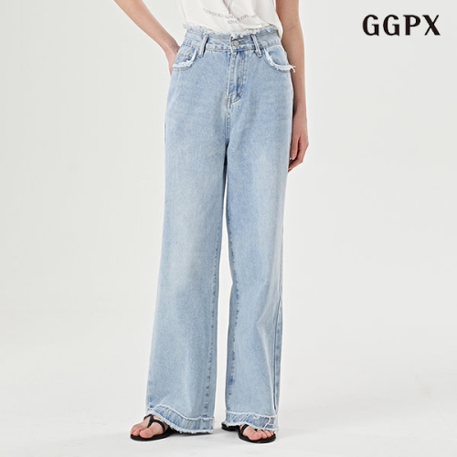 GGPX 데일리 와이드 오버핏 데님 롱 팬츠 GOBTA005D - 에누리 가격비교