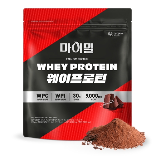 대상웰라이프 마이밀 WPC WPI 웨이프로틴 초콜렛 2kg [1개] : 에누리 가격비교