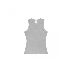 Born TO WIN B PENDANT RIBBED SLEEVELESS MELANGE GREY 102612 - 에누리 가격비교