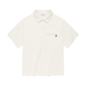 커버낫 COVERNAT 오픈카라 포켓 티셔츠 화이트 CO2302ST15WH 419860 - 에누리 가격비교