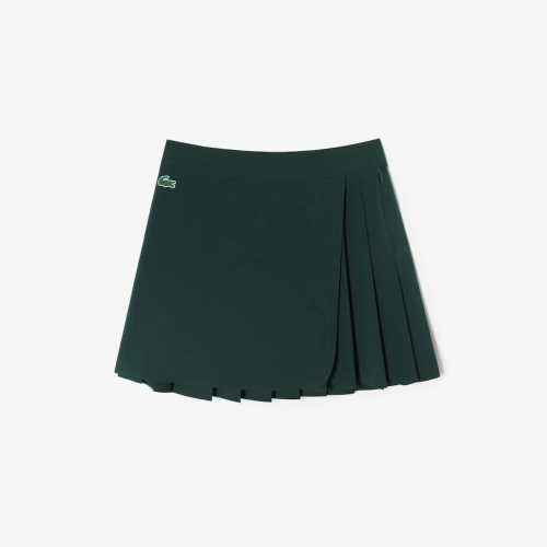 라코스테 여성 언밸런스 플리츠 스커트 JF221E-54N [YZP, 다크그린] - 에누리 가격비교