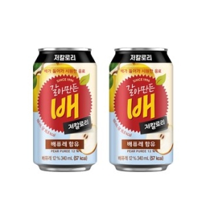 해태htb 갈아만든 배 저칼로리 340ml [24개] - 에누리 가격비교