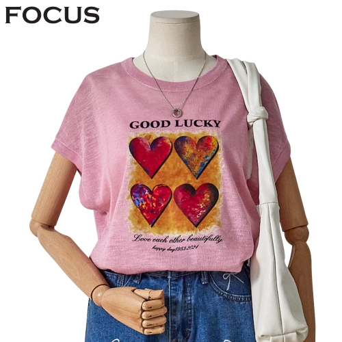 포커스 굿럭하트티셔츠 FBM4E7PKT0218 562598_FBM4E7PKT0218 : 에누리 가격비교