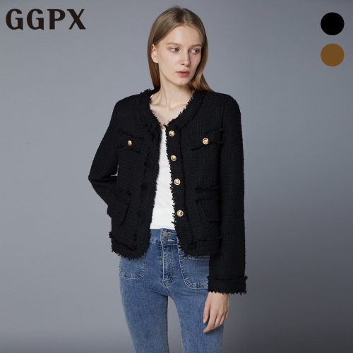 GGPX 클래식 프린지 트위드 자켓 GO8JK002F : 에누리 가격비교