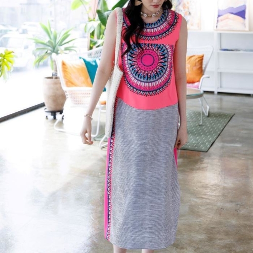 인디안 디아스토리 핑크 드레스 CGMPDL14 _HP - 에누리 가격비교