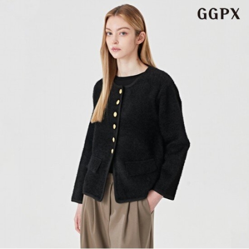 GGPX 노카라 금장 버튼 자켓 GODJK001D - 에누리 가격비교