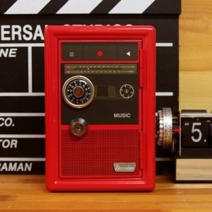 디자인에버/클래식 카세트라디오 메탈 다이얼 캐쉬박스 - 에누리 가격비교