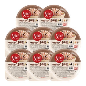 CJ제일제당 햇반 12곡밥 210g [8개] - 에누리 가격비교