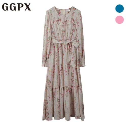 GGPX 플라워 캉캉 리본 원피스 GP2OP023F - 에누리 가격비교
