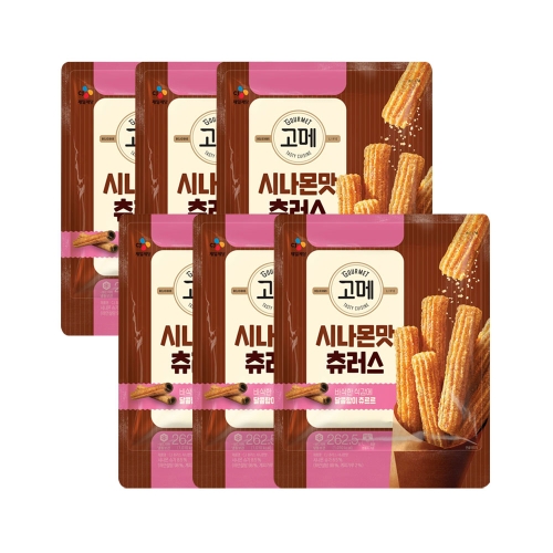 CJ제일제당 고메 시나몬 츄러스 262.5g [6개] - 에누리 가격비교