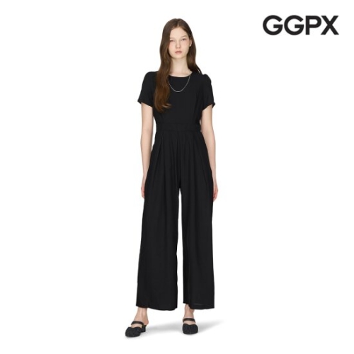 GGPX 블랙 롱 점프수트 GP4OP003F - 에누리 가격비교