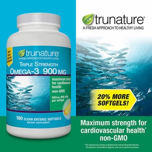 trunature Triple Strength Omega-3 900mg 180정 - 에누리 가격비교