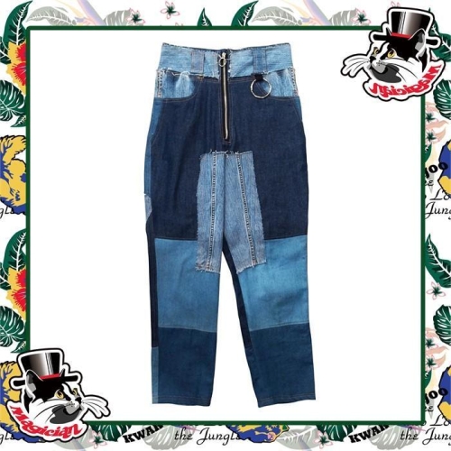 곽현주컬렉션 스토리 어바웃 곽현주 ZIPPER BLOCK BAGGY JEAN 1667890 - 에누리 가격비교
