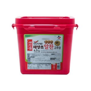 CJ제일제당 해찬들 맛있게 매운 태양초 알찬 고추장 6.5kg[1개] - 에누리 가격비교