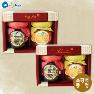 제주도 미니 꿀차 2종세트 꿀 유리병 - 에누리 가격비교