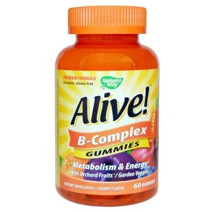 Natures Way Alive B-Complex Cherry Flavor 60 Gummies - 에누리 가격비교