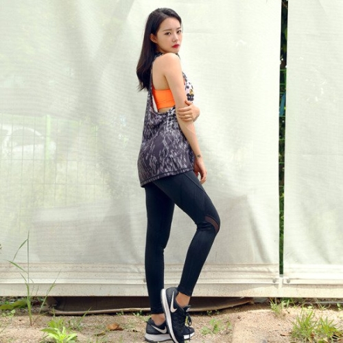 조이할리 1300K 여성 요가 필라테스 박스나시 스포츠레깅스 운동복세트 JBST046 - 에누리 가격비교