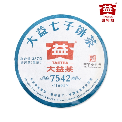 대익차 대익보이차 7542 (1601) 357g [1개] - 에누리 가격비교