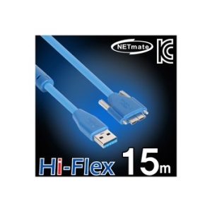 강원전자 NETmate CBL-HFD302MBS USB3.0 Hi-Flex AM-MicroB 리피터 케이블[15m] - 에누리 가격비교