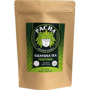 PACHA GUAYUSA TEA BAGS Light Flavor High Natural Caffeine Energy He ...