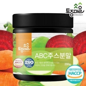 토종마을 HACCP인증 국산 ABC주스분말 200g X 3통 - 에누리 가격비교