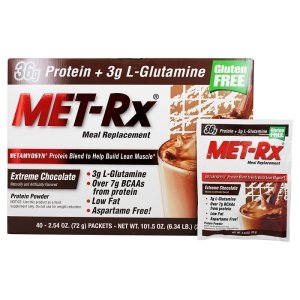 METRx Meal Replacement Protein Powder Extreme Chocolate 40 Packets ...