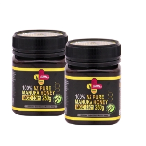 SPH 뉴질랜드 100% 퓨어 마누카꿀 MGO 830+ 250g x2개 - 에누리 가격비교