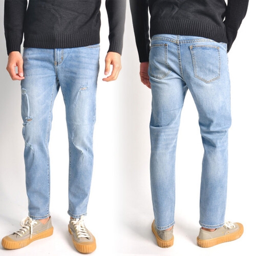 올진 JE5023 블루라이트 남자청바지 남성스판청바지 - 에누리 가격비교