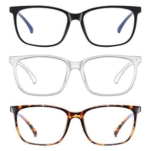 Blue Light Blocking Glasses Lightweight Eyeglasses Frame Filter Blue ...