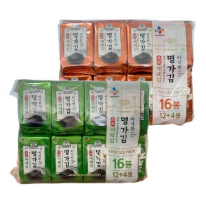 CJ제일제당 바삭한 명가김 재래김 4g [16개] - 에누리 가격비교