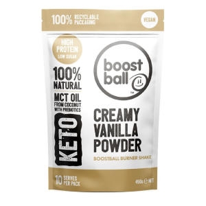 Boostball 부스트 볼 비건 케토 초콜릿 브라우니 맛 프로틴 단백질 쉐이크 파우더 Protein Powder 450g ...