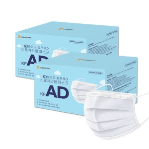 바이오 셀프케어 비말차단용 마스크 KF-AD[100개] - 에누리 가격비교