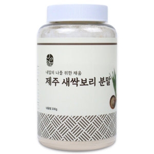 오늘의바디 제주 친환경 무농약 새싹보리 분말 200g [12개] - 에누리 가격비교