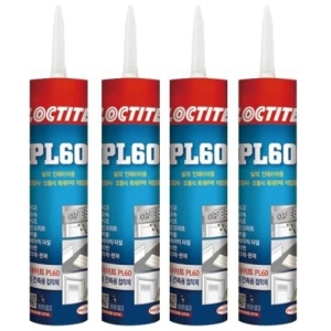 록타이트 실외 건축용 접착제 PL60 295ml x 4개 - 에누리 가격비교