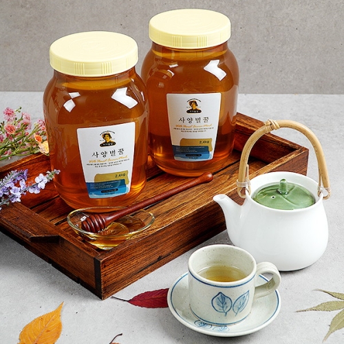 사양벌꿀 2.4kgx2 - 에누리 가격비교